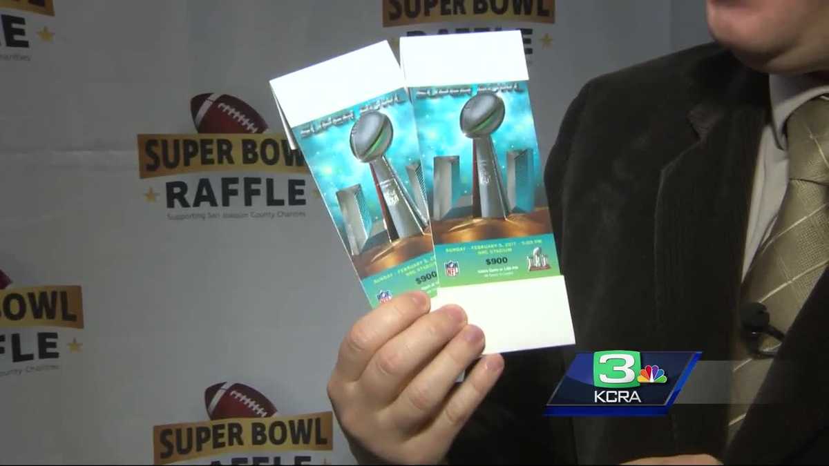 Stockton man wins 2 Super Bowl tickets in raffle