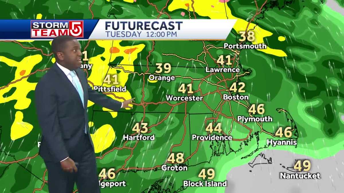 Video: Dry Monday, but more rain approaches for midweek