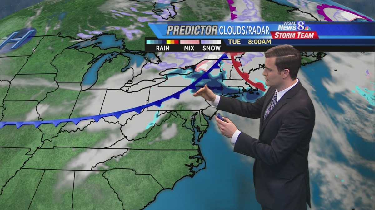 Strong cold front on the way