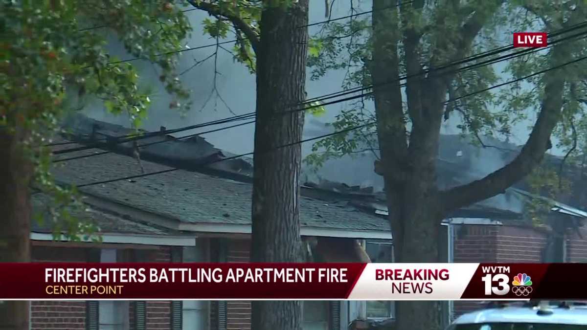 Firefighters battle early moring apartment fire