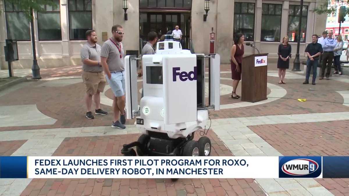 Fedex Launches Pilot Program For Delivery Robot