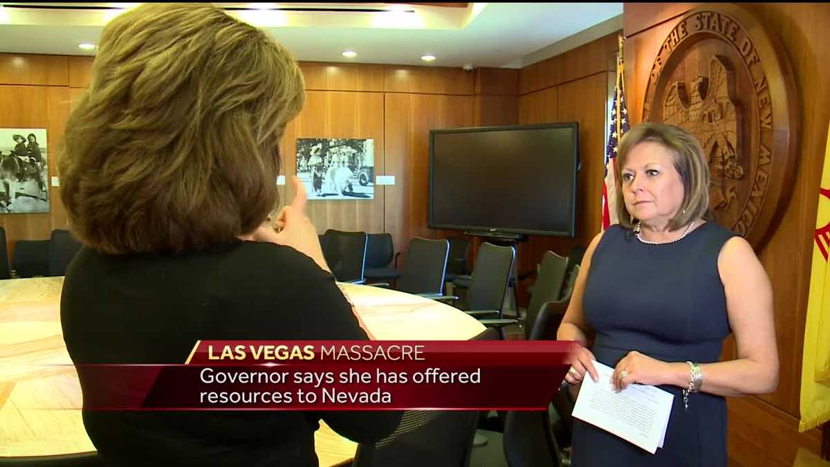 Gov. Martinez offers resources to Nevada after mass shooting