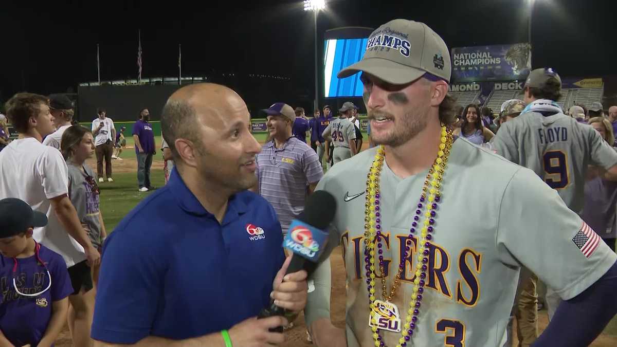 LSU College World Series Sharief Ishaq Dylan Crews