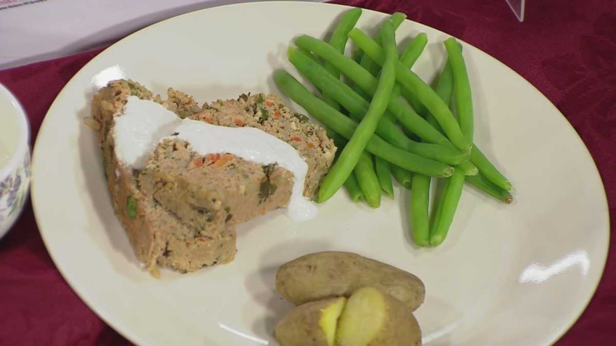 Turkey and wild rice loaf