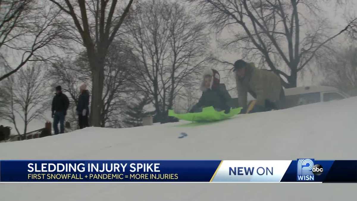 Sledding injuries spike in winter