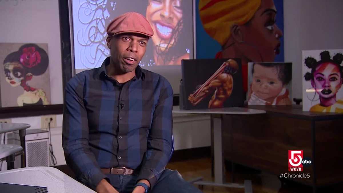 Artist and teacher Sharif Muhammad creates art to showcase the ...