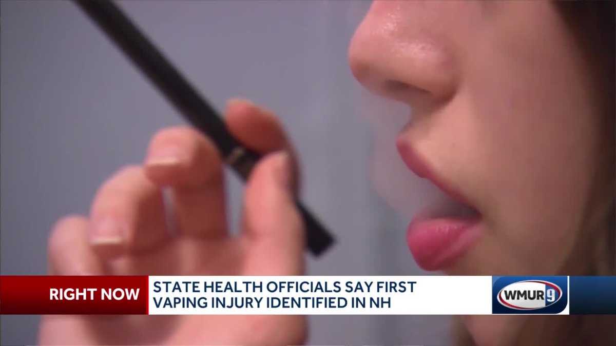NH health officials report state's first vaping-related injury