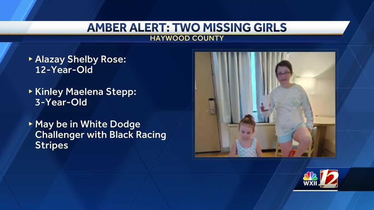 NC Amber Alert issued for two missing girls