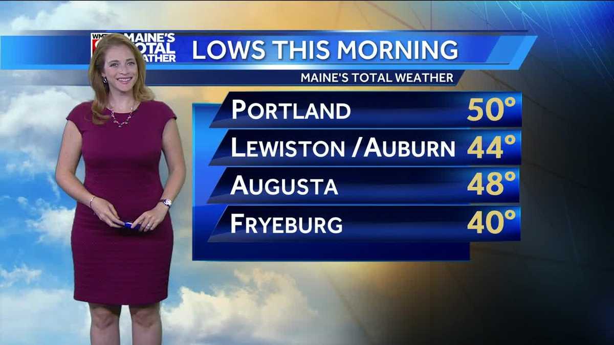 Continued dry and comfortable weather Monday