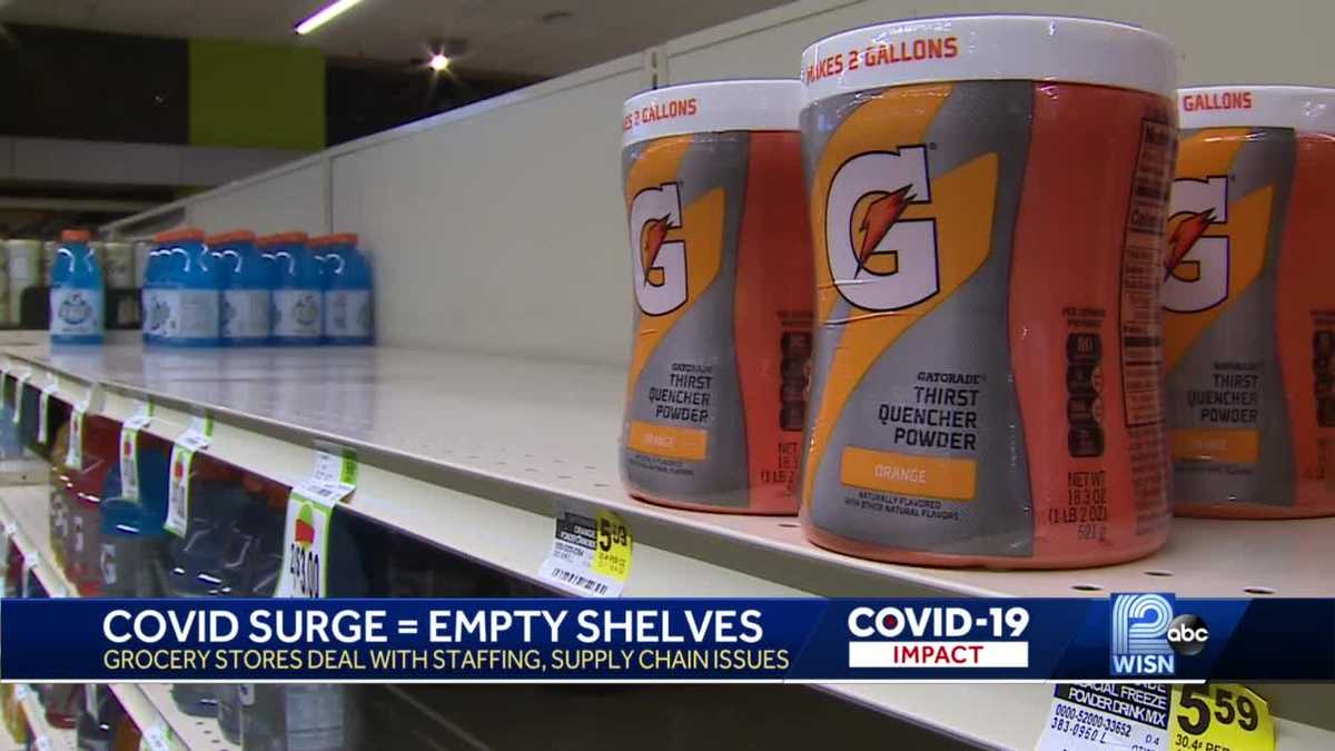 COVID-19: Empty store shelves return as new cases surge