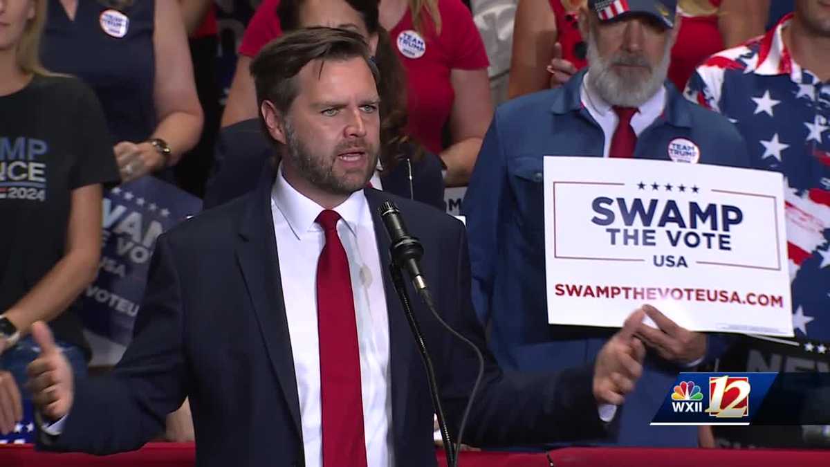 NC: Trump-Vance campaign accuses Harris of neglect after Helene