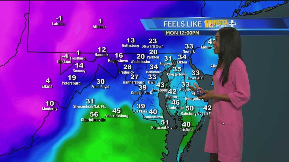 Temperatures to drop to single digits
