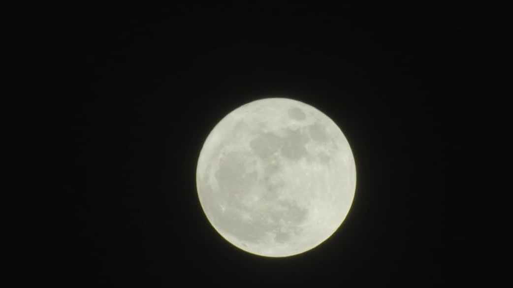 Beaver Moon supermoon peaks Wednesday morning