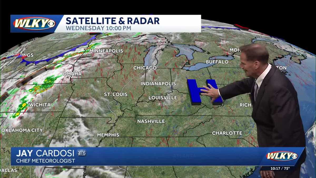 Dry and warm on Thursday