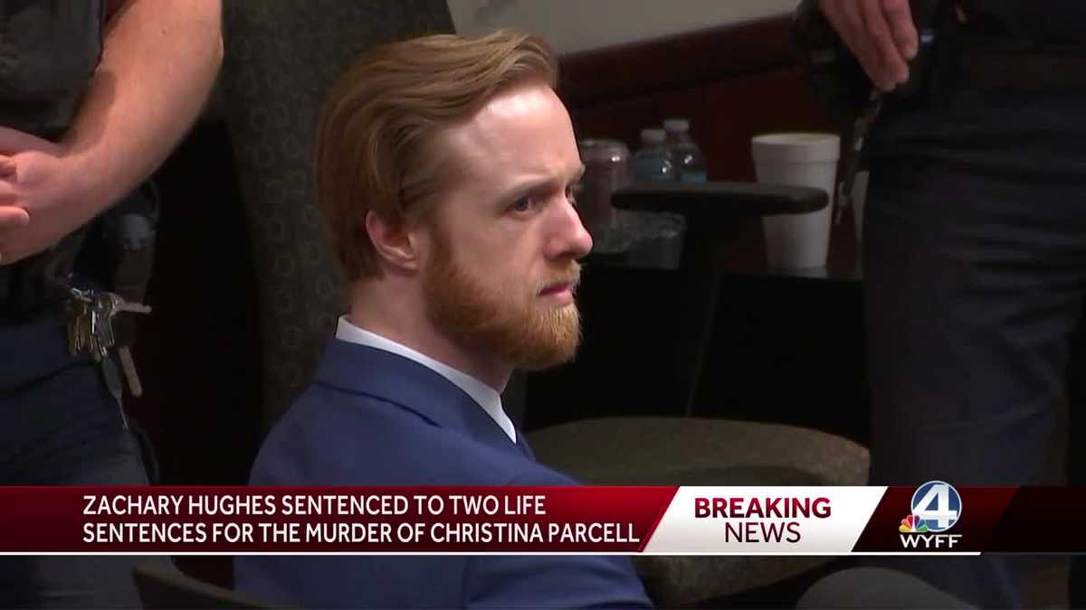 Guilty: Zachary Hughes sentenced in Murder of Christina Parcell