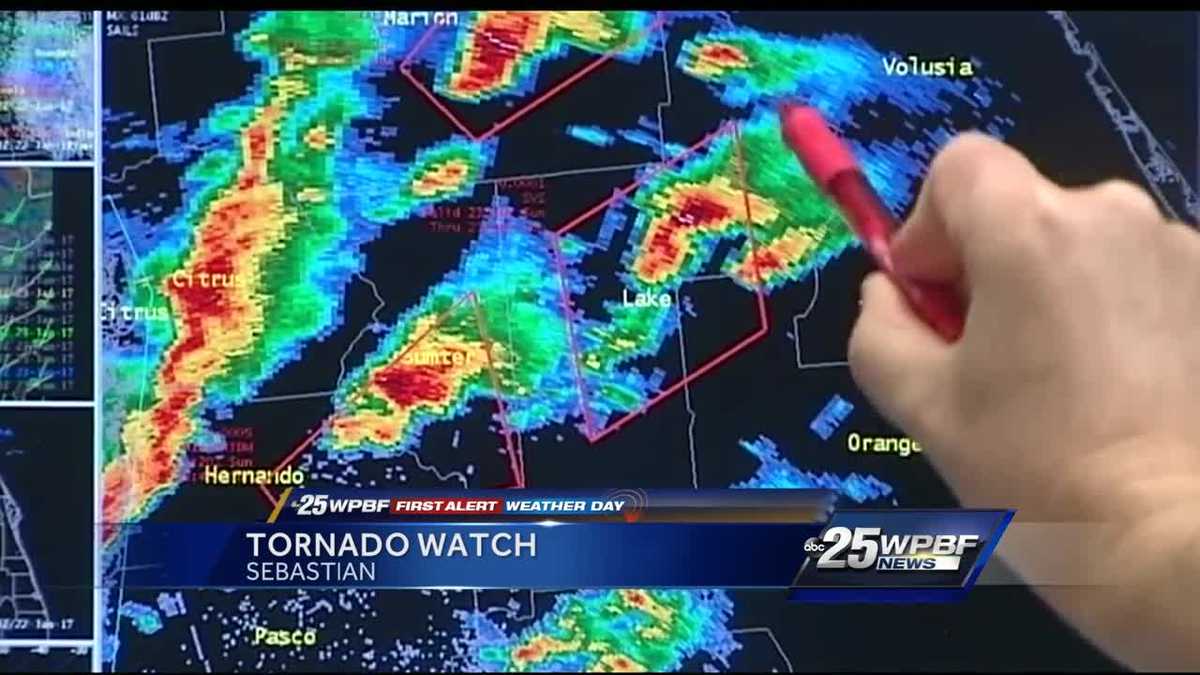 Tornado Watch: Update from Sebastian