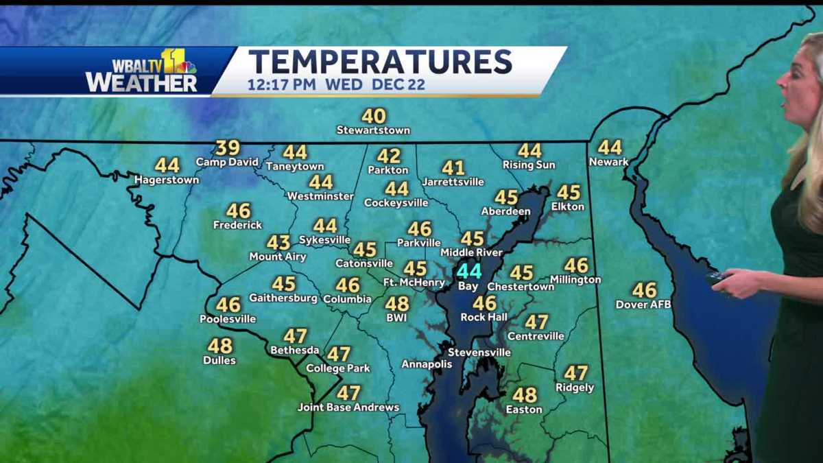 Winds pick up Wednesday afternoon
