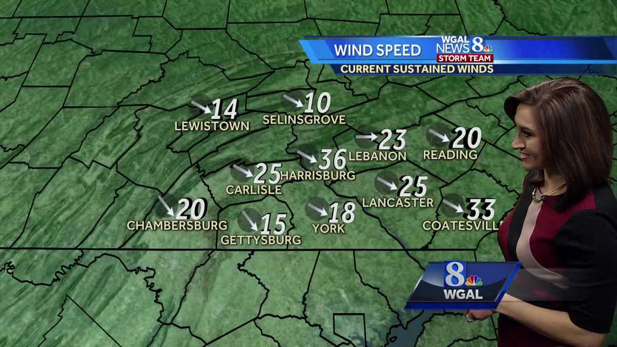 Wind Advisory in effect until 5 PM Monday