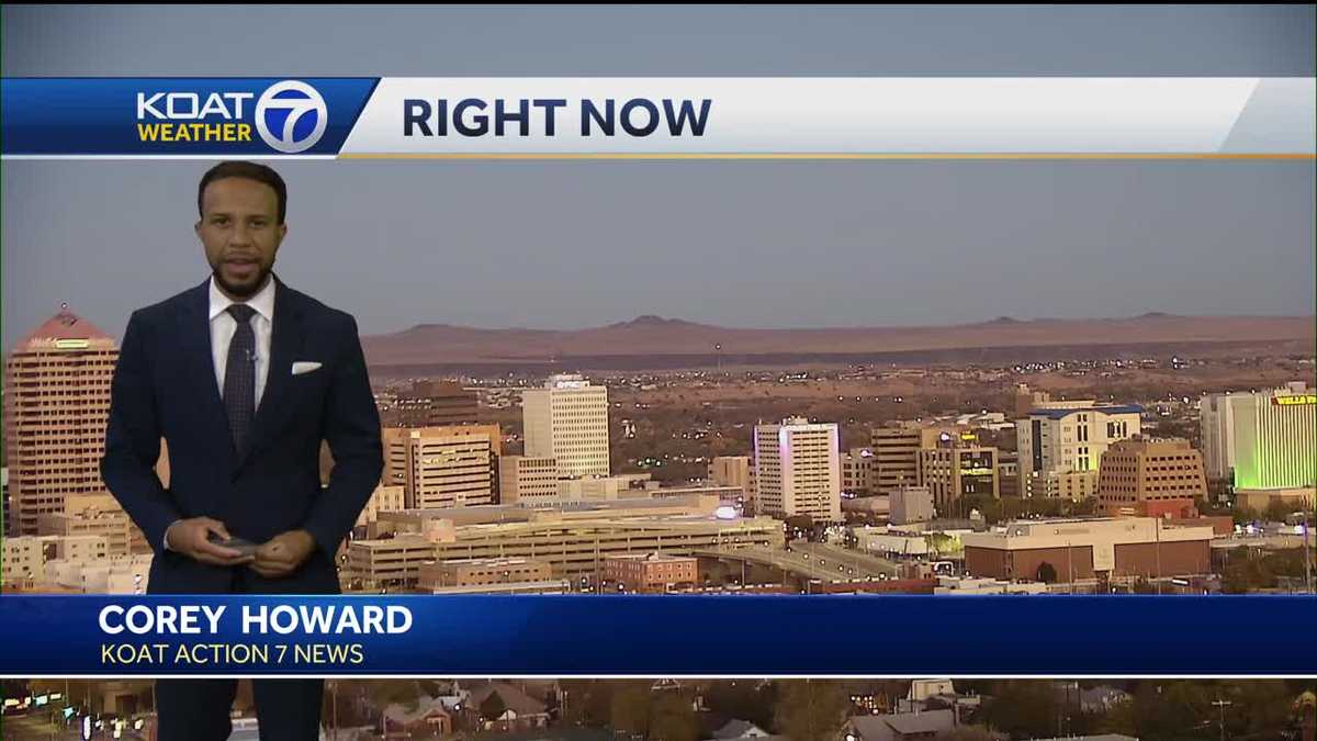 Corey KOAT 7 Weather Forecast for November 16 2024