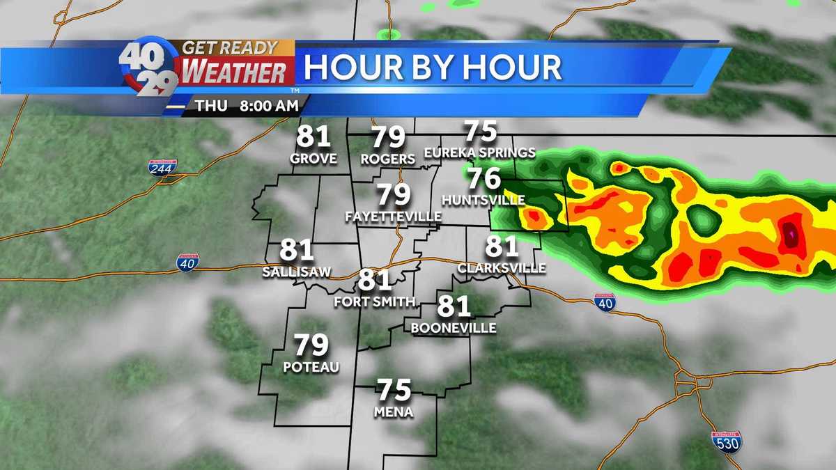 4029 AM Thursday Hour by Hour Forecast July 2nd