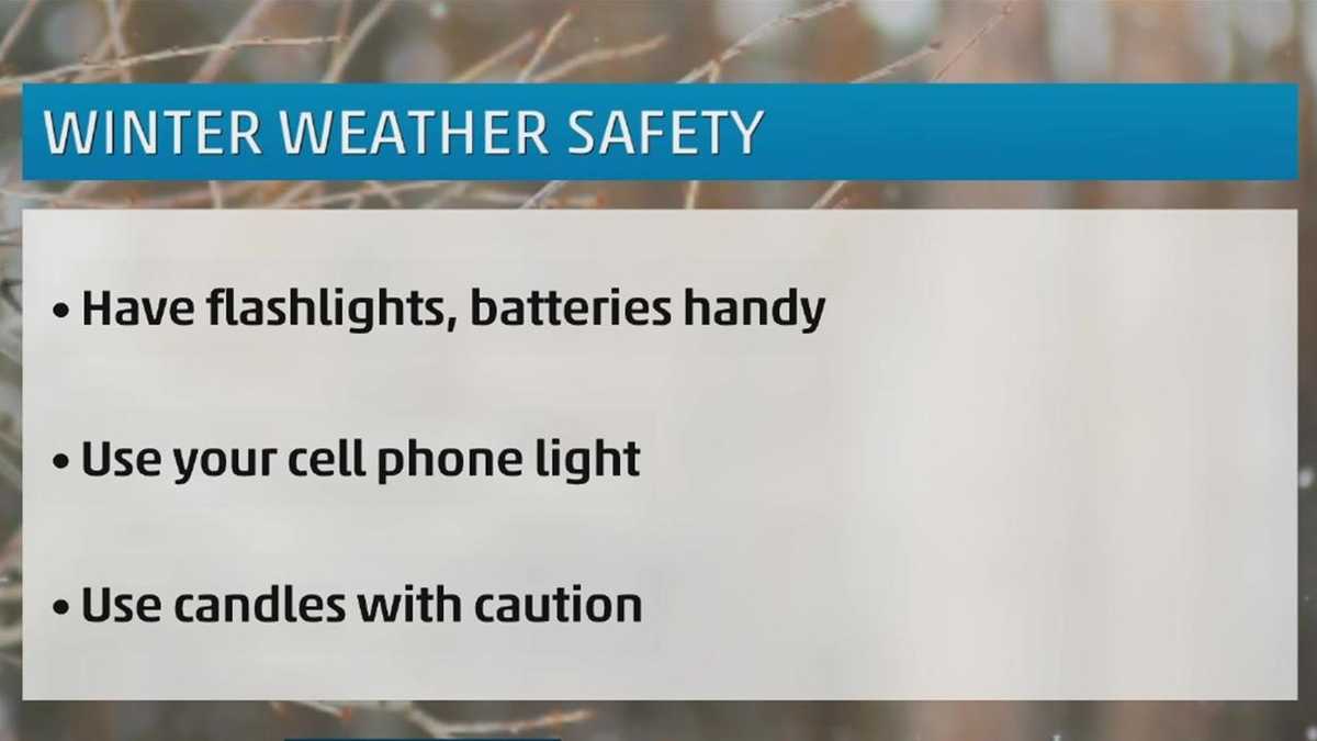 TIPS: How to survive a winter power outage