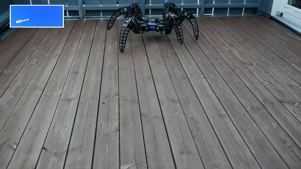 This DIY Robot Looks Like a Giant Spider This DIY Robot Looks Like a Giant Spider