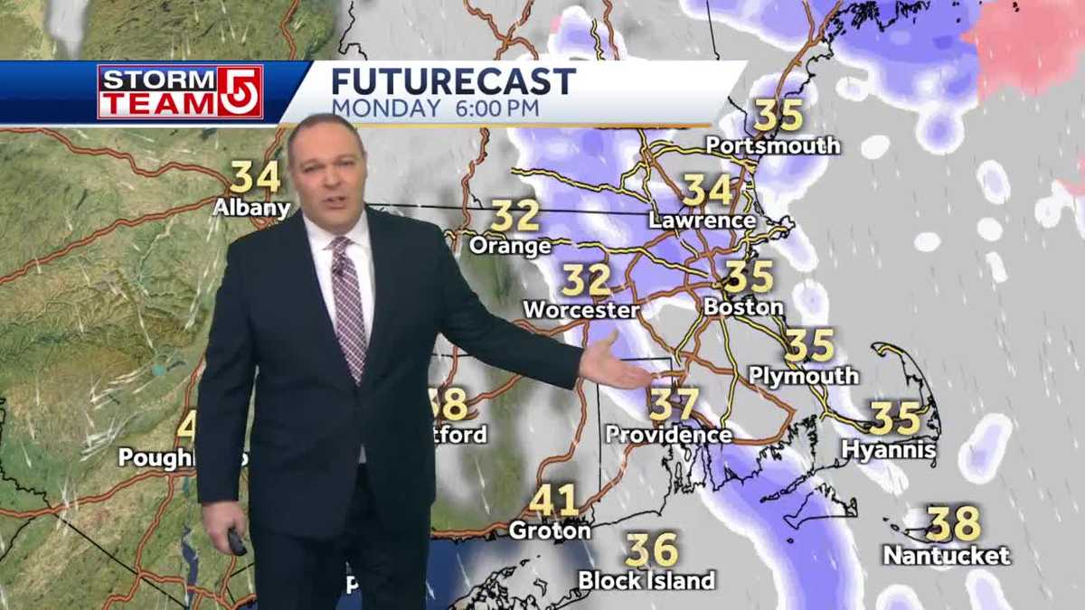 Video: Snow ahead for parts of Southern New England