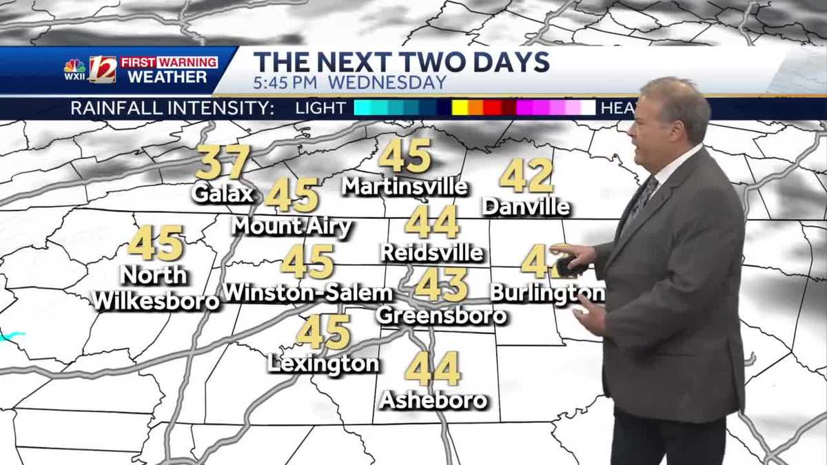 WATCH: Wet Thursday. Chilly Into Weekend