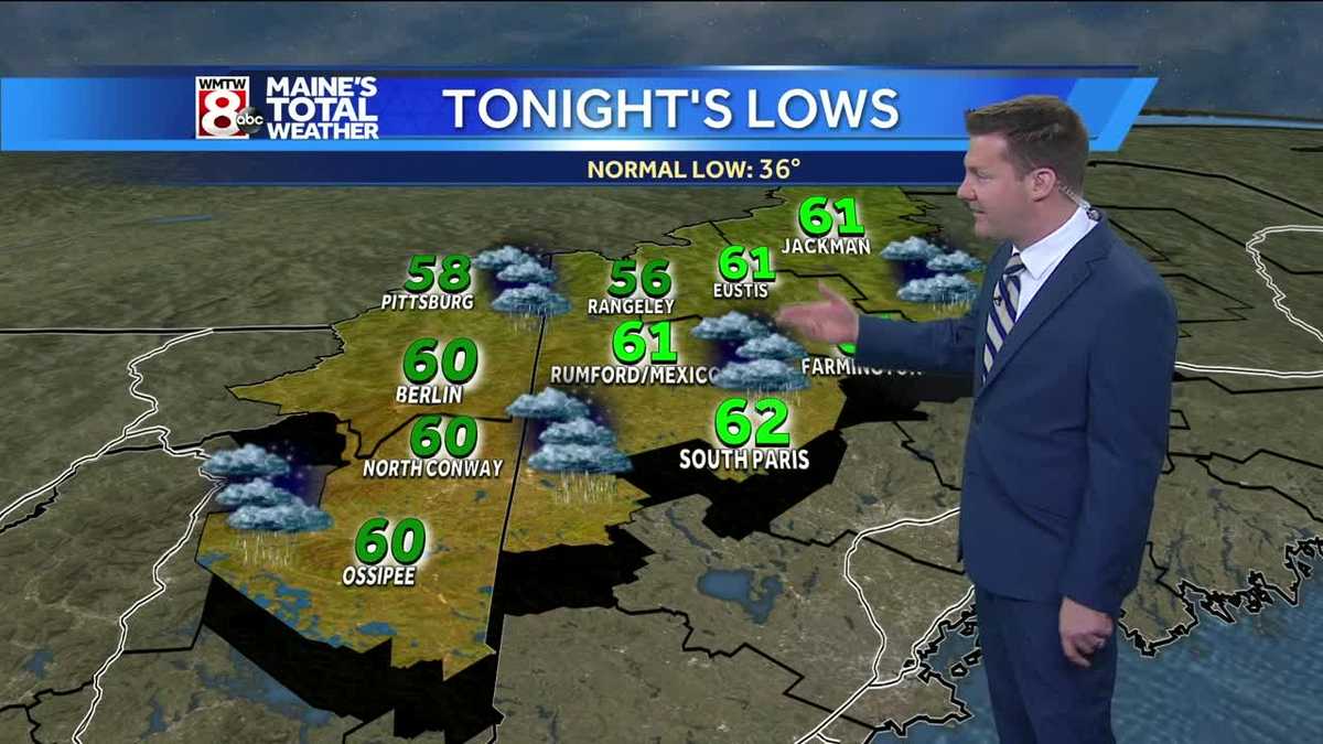 Heavy rain, t-storms with gusty winds for Wednesday morning