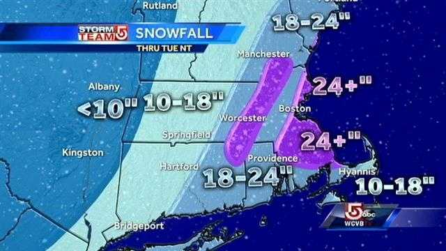 Harvey's latest Tuesday morning blizzard forecast