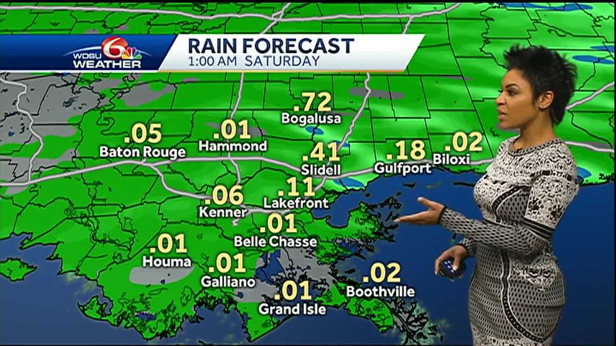 Videocast: Some rain Friday, nice weekend