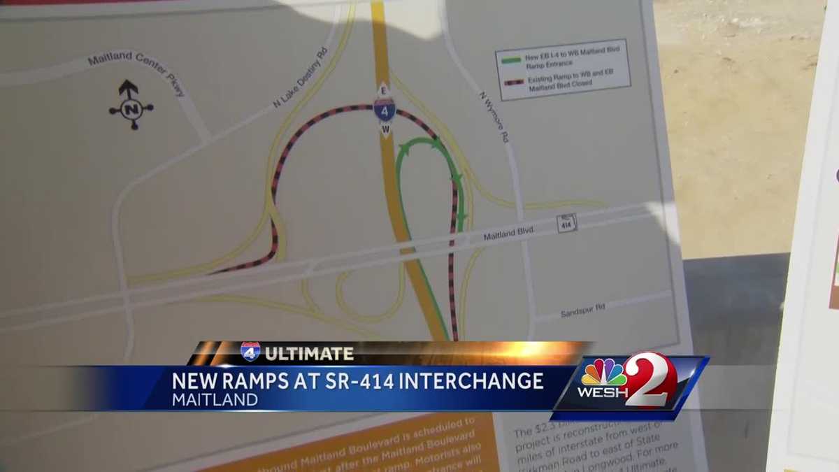 Significant change coming to Maitland Blvd. ramp off I-4