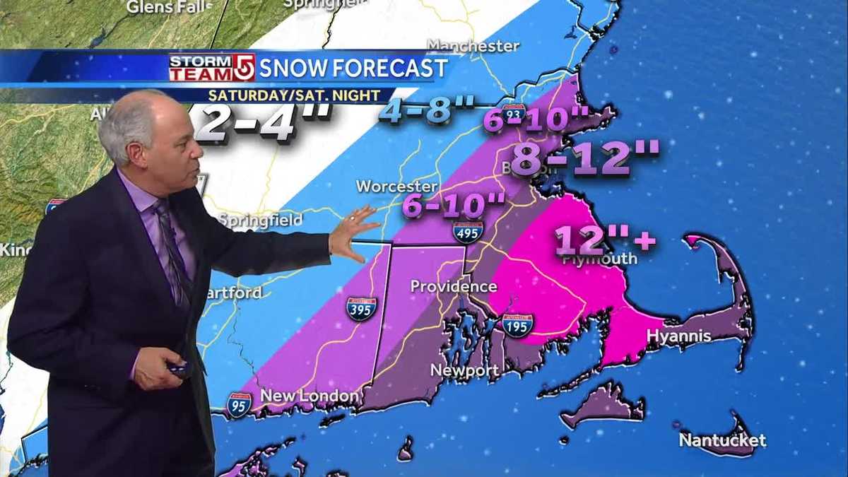 Video: Blizzard warnings issued as dangerous storm approaches