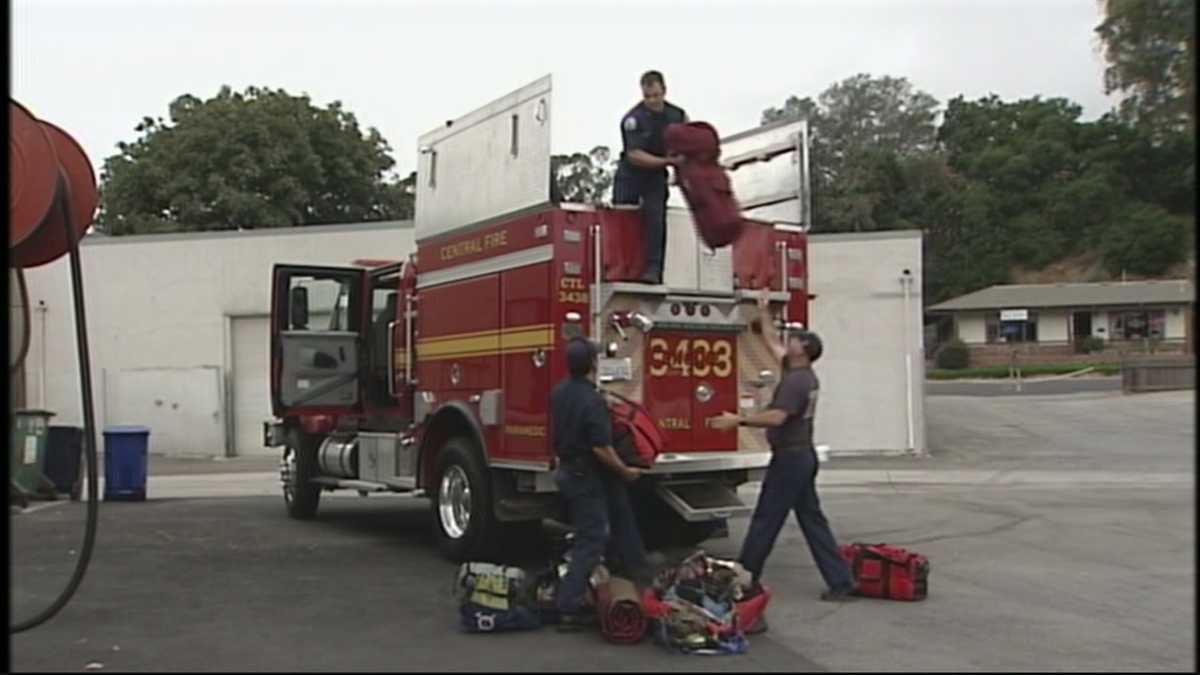 Santa Cruz firefighters heading to Junction Fire in Central Valley