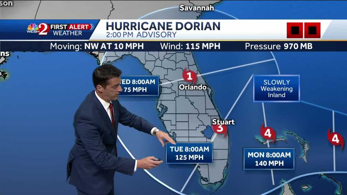 Dorian becomes major hurricane