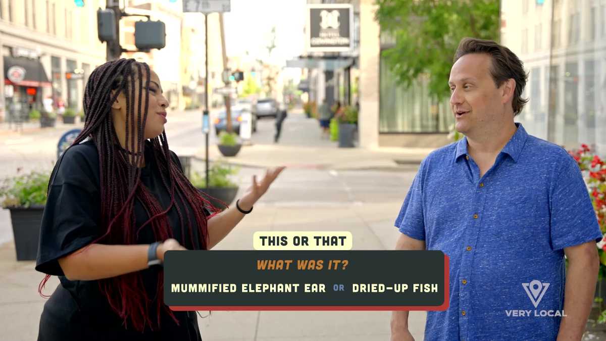 It looks like an alien, but what did this man really find?