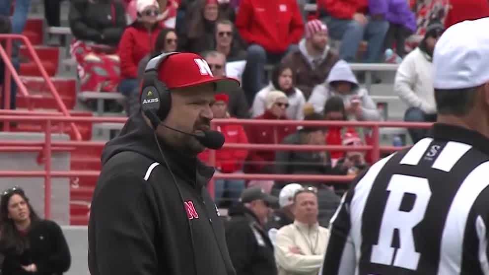 Husker coach Matt Rhule makes Big Ten debut
