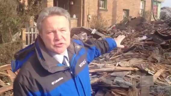 Bob Mayo reports from Oakland house explosion scene