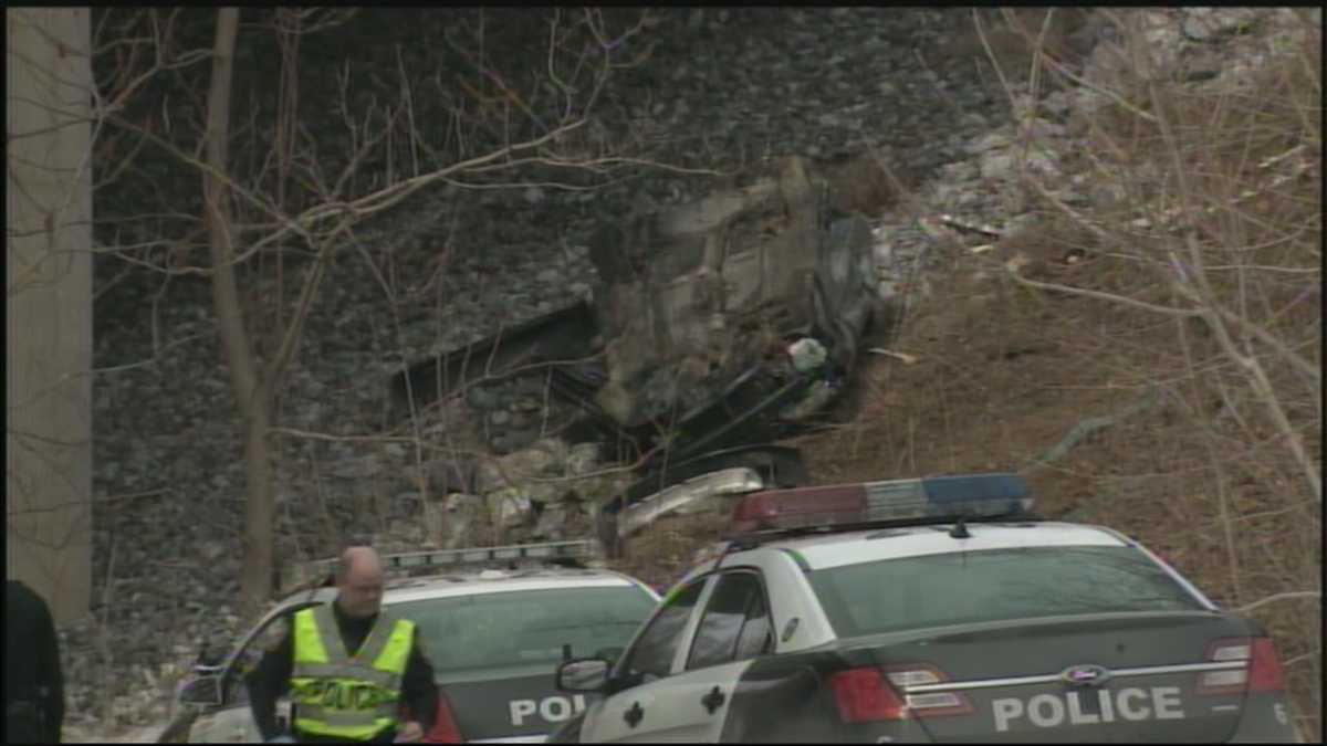 Car Flies Off Overpass In Deadly York County Crash
