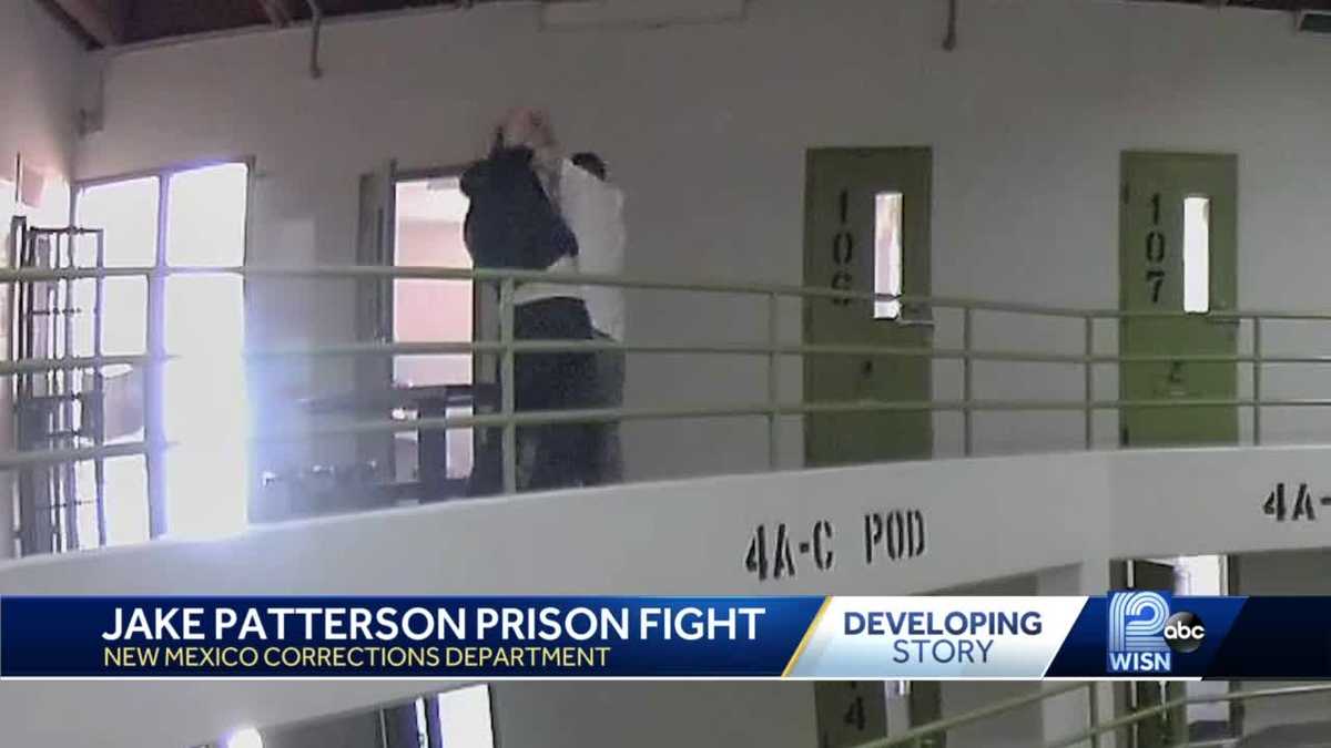 Jake Patterson caught on camera fighting inside New Mexico prison