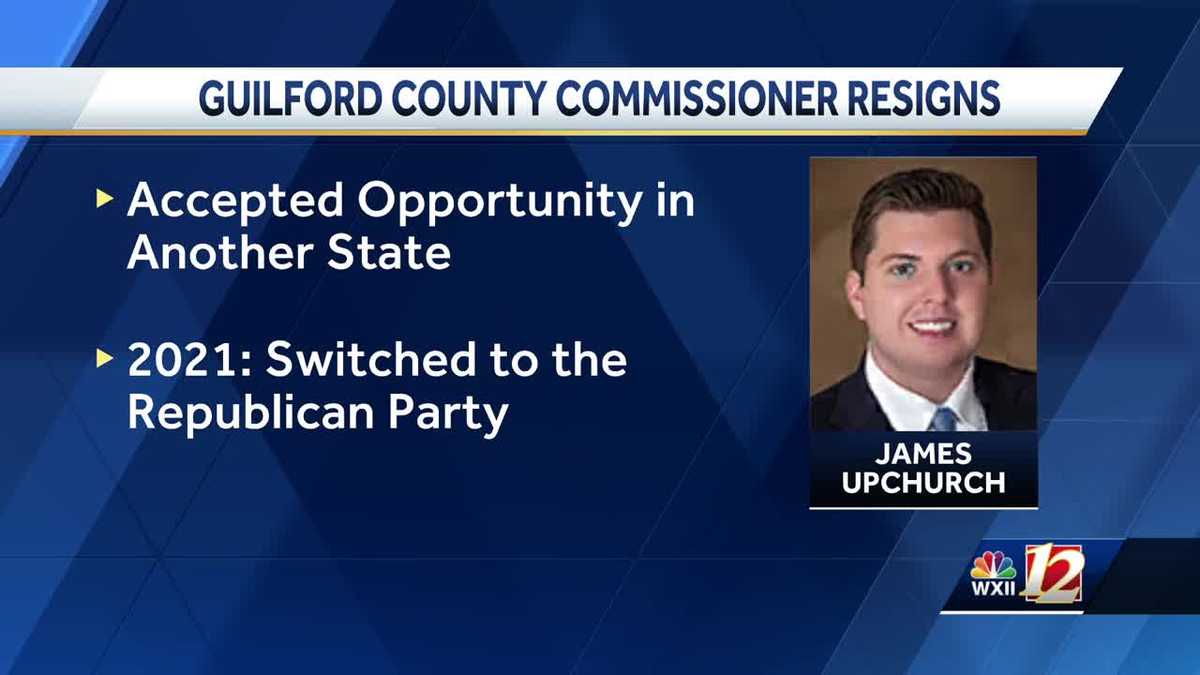 North Carolina: Guilford County Commissioner James Upchurch announces ...