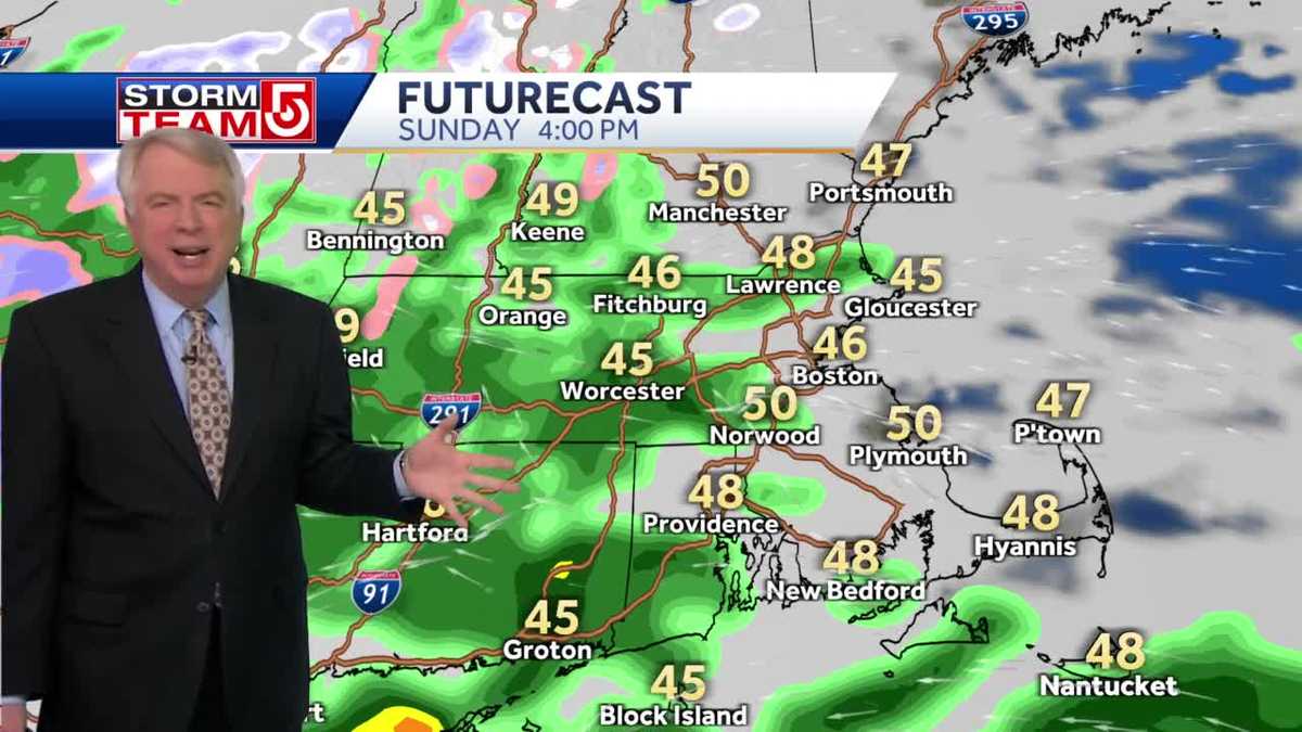 More rain on the way for Massachusetts; here's the timeline