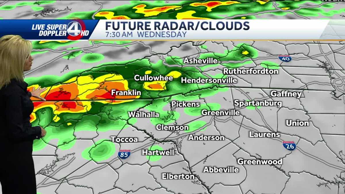 Wet and warm this week