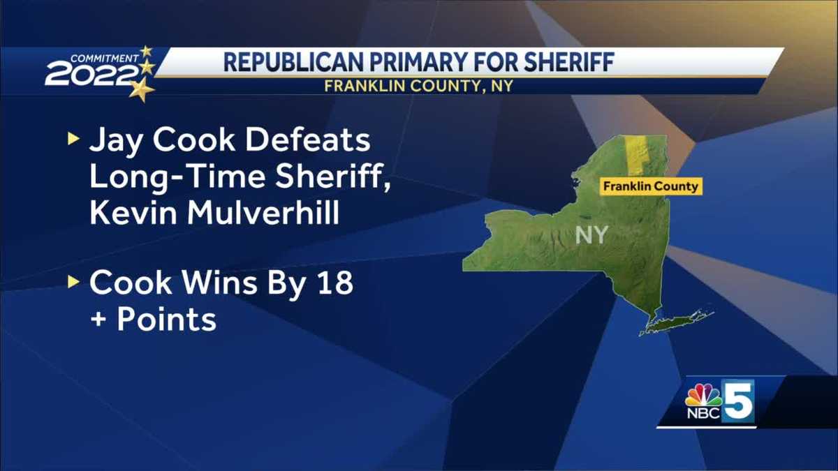 Jay Cook wins primary for Franklin County sheriff