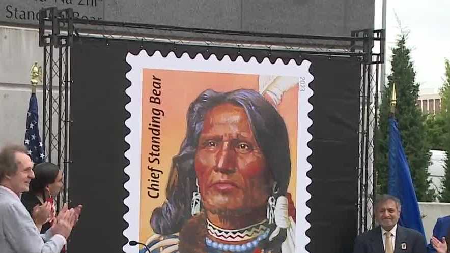 Chief Standing Bear postal stamp unveiled in Lincoln