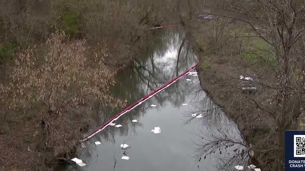 Keeping water safe: MSD removing plane crash oil and debris from waterways