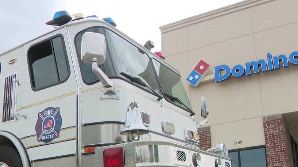 Domino's and Papillion Fire Department deliver fire safety