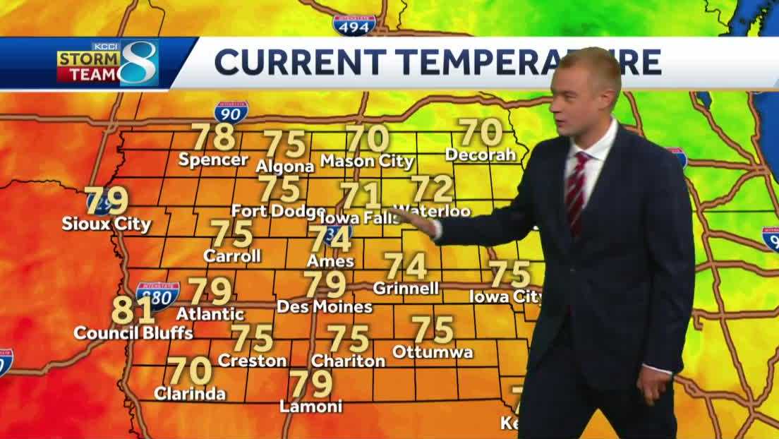 Sunny and warm Monday; More heat on the way in central Iowa