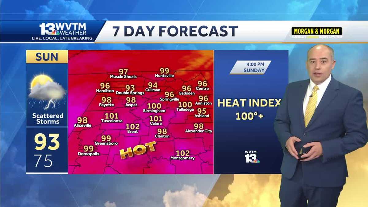 Sticky, muggy air primes storms for heavy downpours Friday