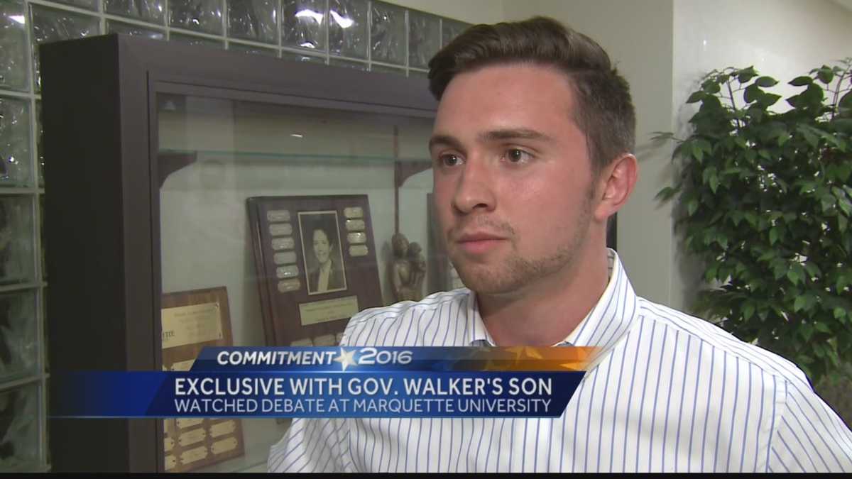 Scott Walker's son talks with 12 News about GOP Presidential debate